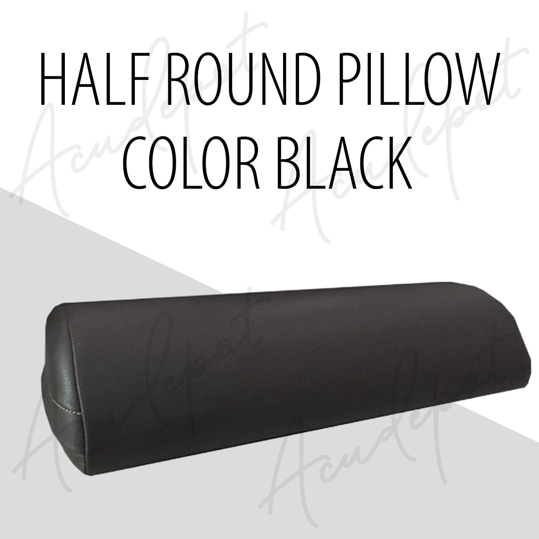 [NEW] 반달베게, HALF ROUND PILLOW, COLOR BLACK – Acudepot