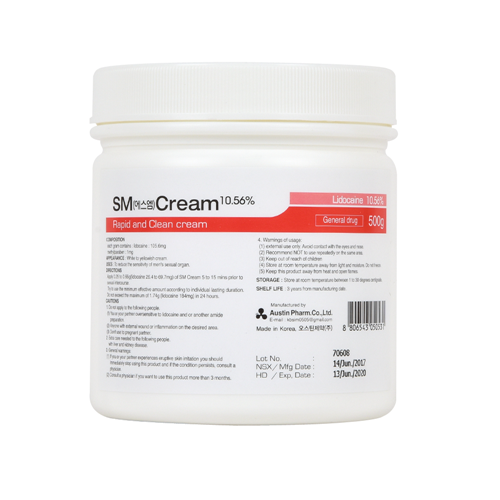 SM Cream 10.56% 500 Gram – Acudepot